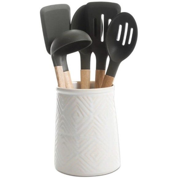 cravings | Kitchen | Cravings By Chrissy Teigen 6pc Ceramic Crock Tools ...